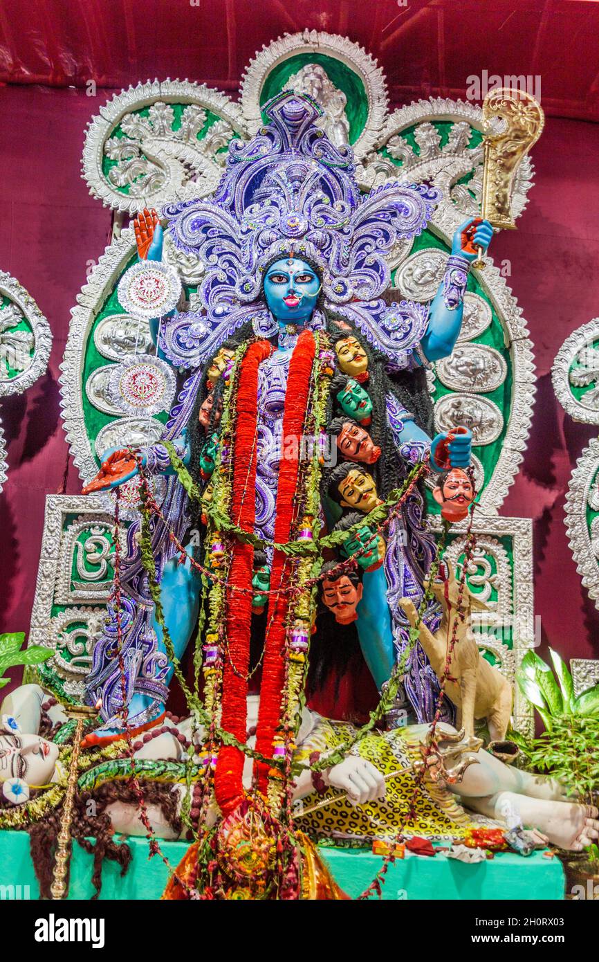 Statue goddess kali india asia hi-res stock photography and images - Alamy