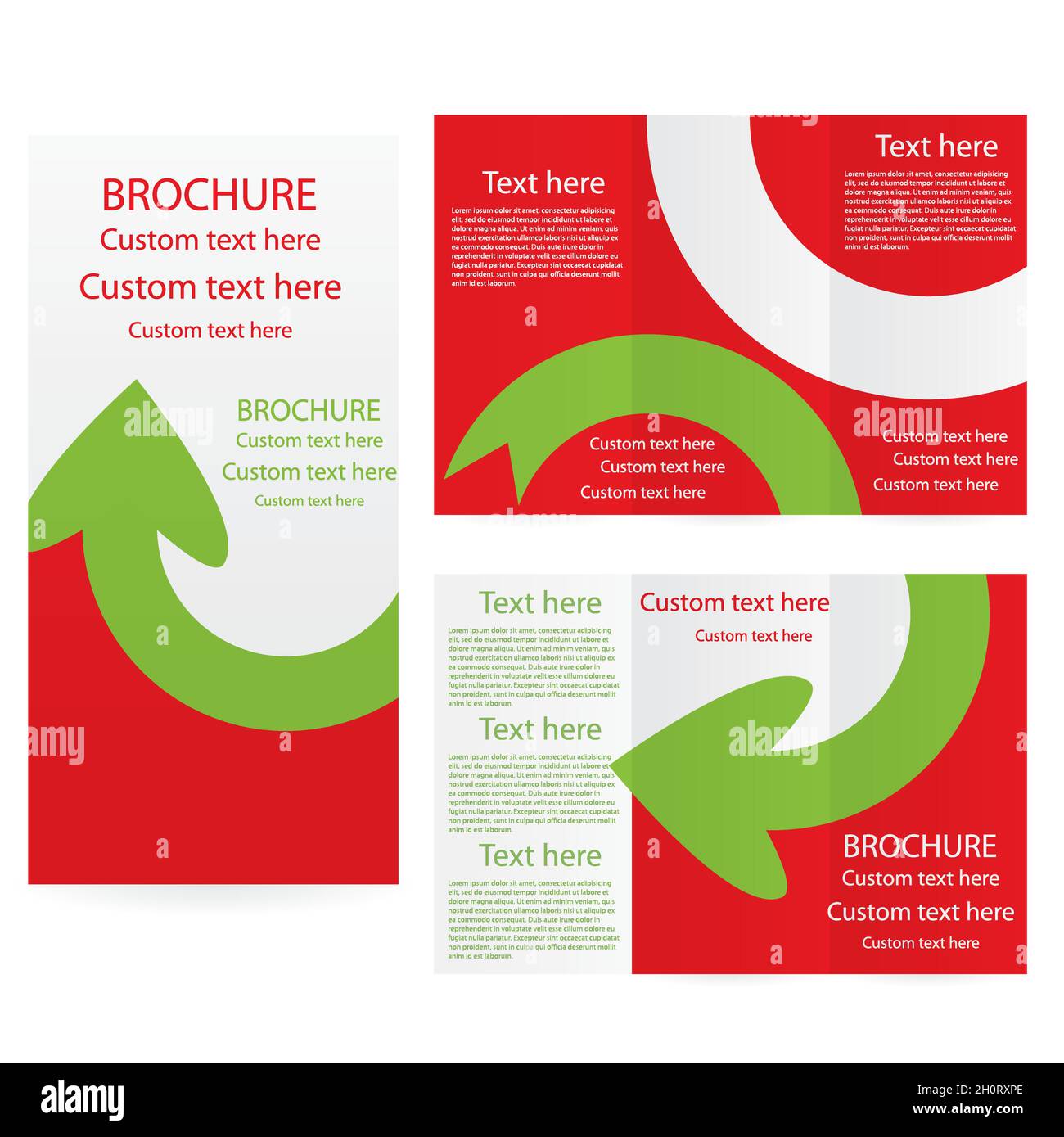 Vector Brochure Layout Design Template abstract Stock Vector Image ...