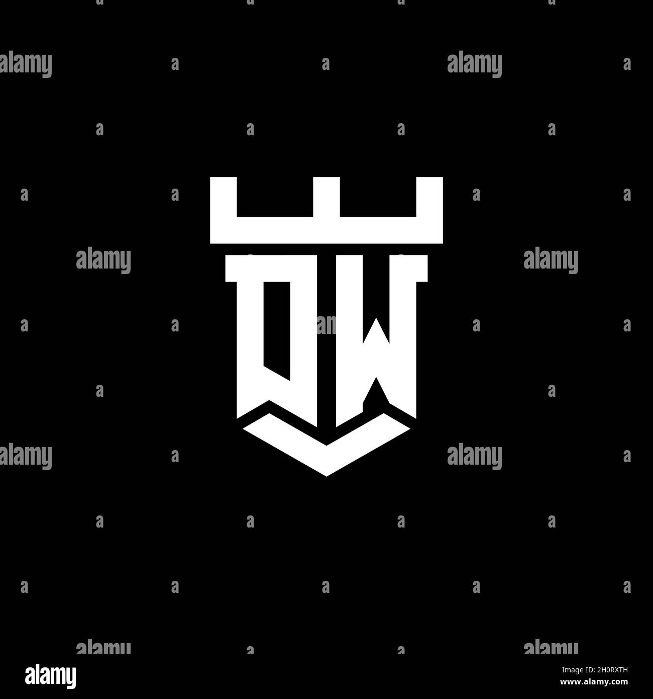 Ow logo Stock Vector Images - Alamy