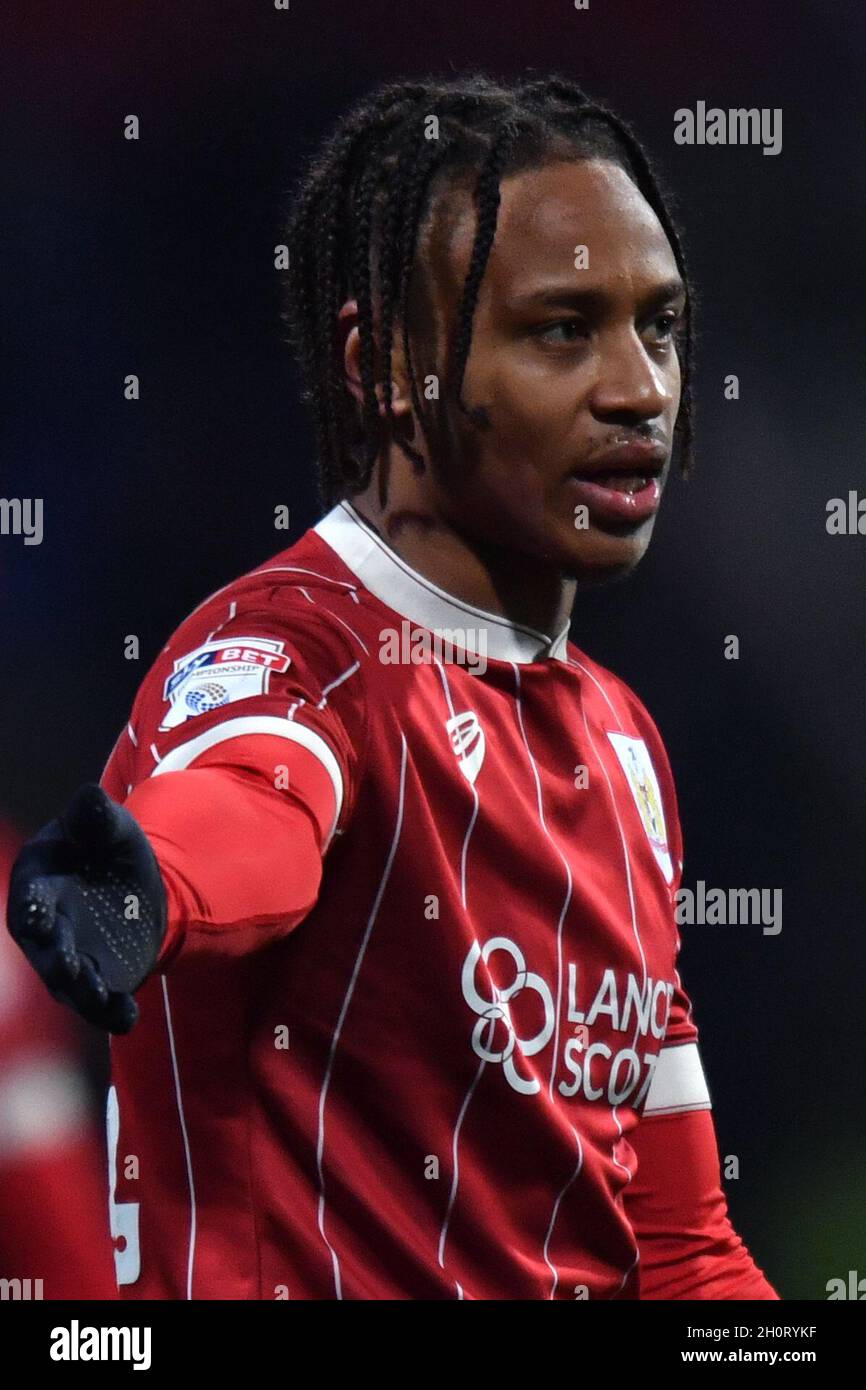 Bristol City's Bobby Reid Stock Photo - Alamy