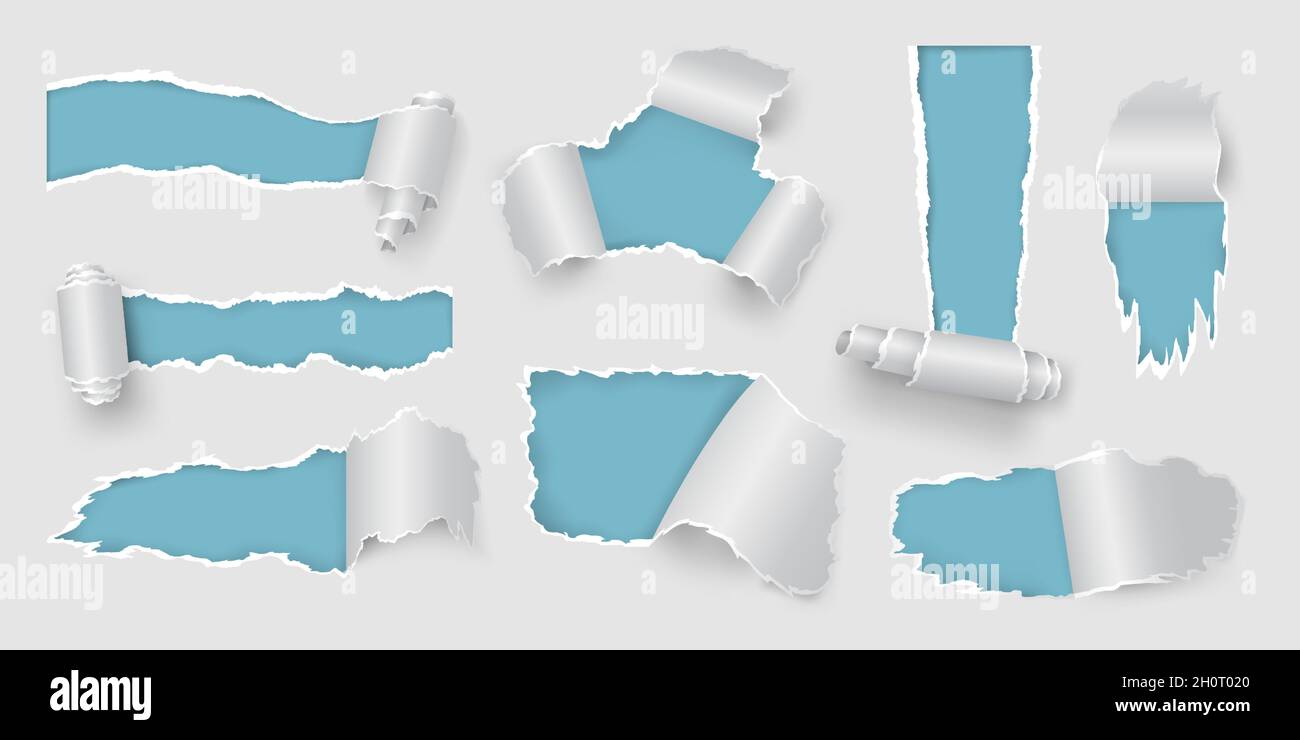 Torn corner of paper hi-res stock photography and images - Alamy