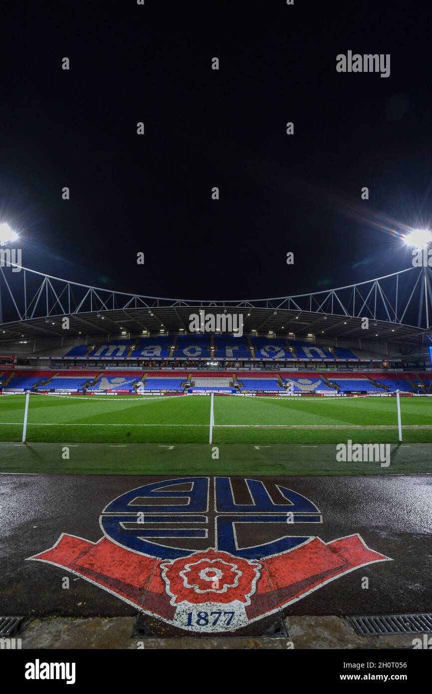 General view of the Macron Stadium Stock Photo - Alamy