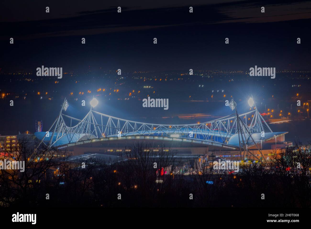 Macron stadium general view hi-res stock photography and images - Alamy