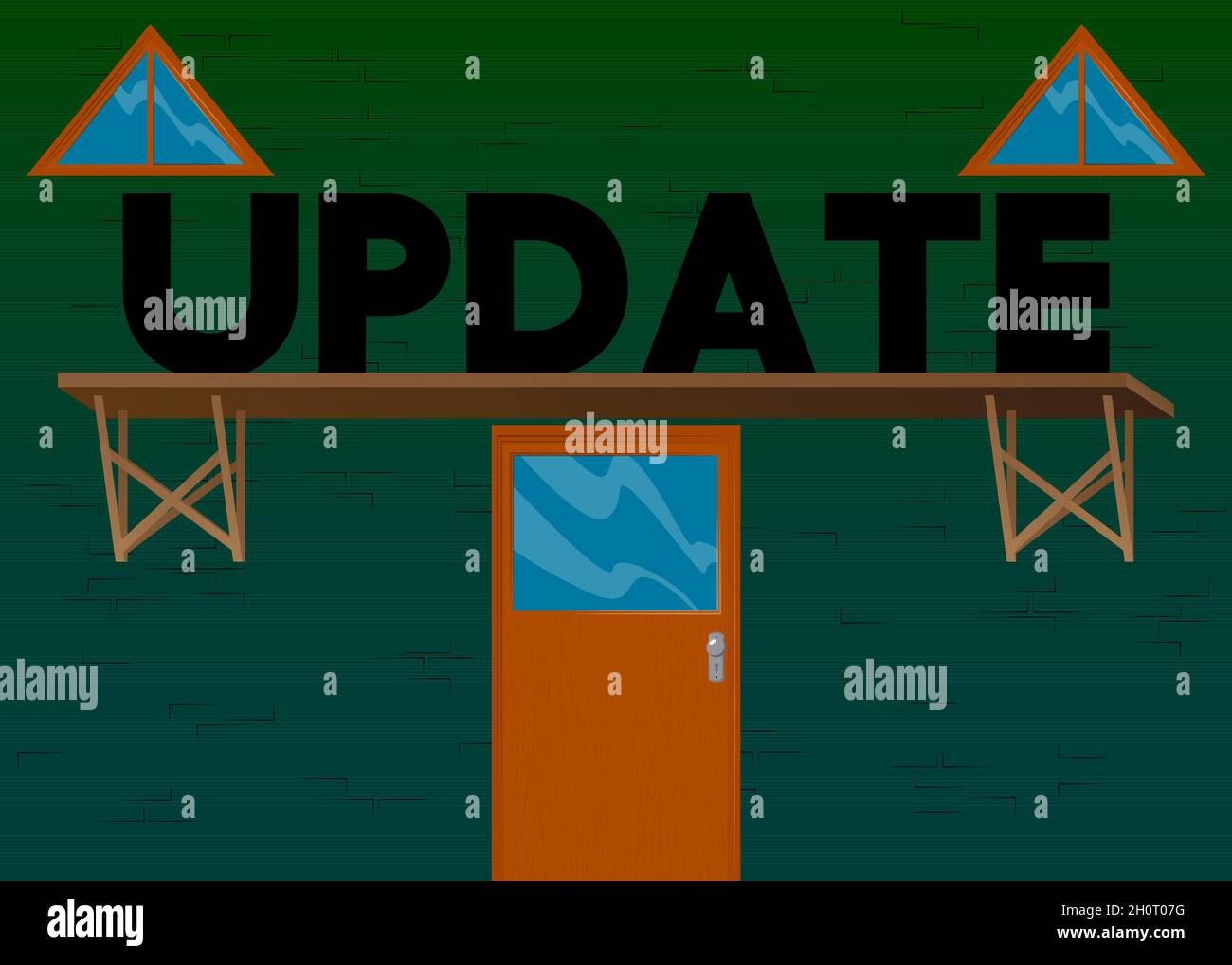 Establishment upgrade Stock Vector Images - Alamy