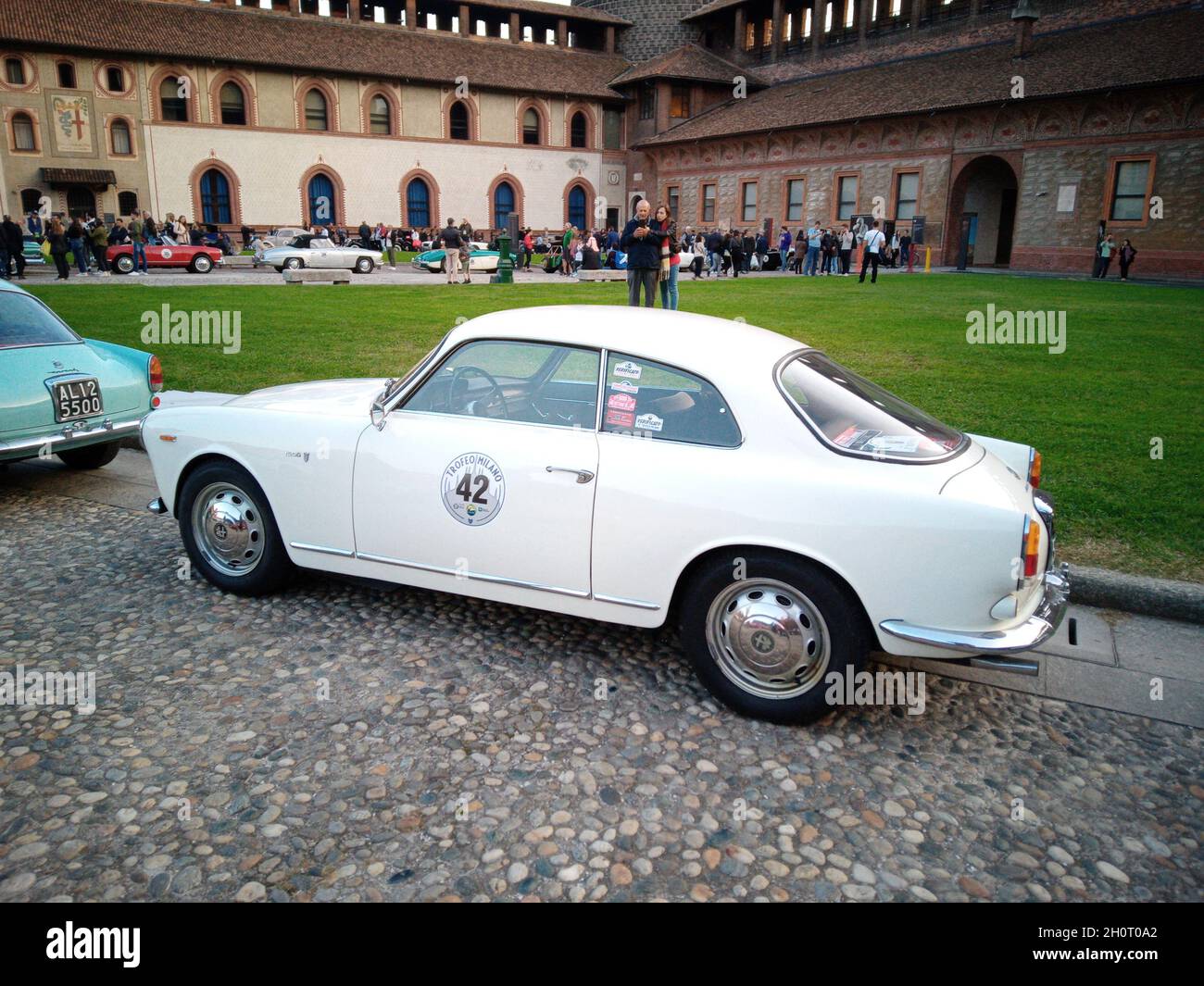 Milano, Italy. 9th Oct, 2021. TROFEO MILANO, a vintage cars and ...