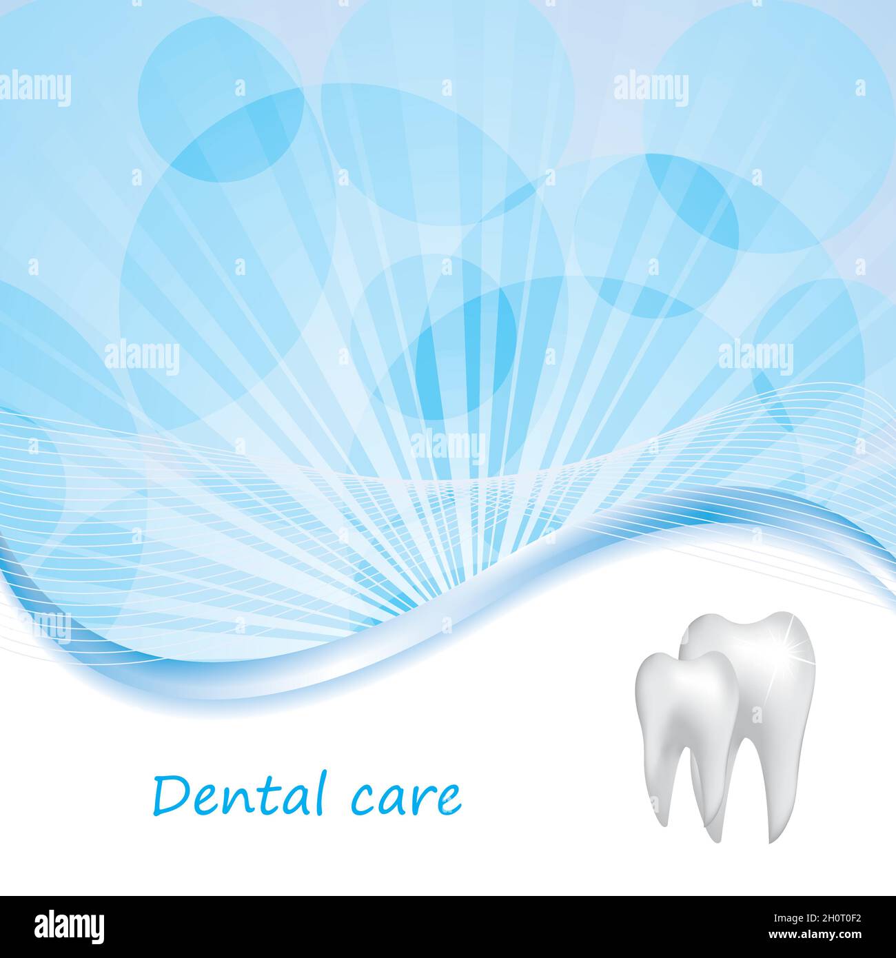 Abstract vector dental illustration of teeth Stock Vector Image & Art ...
