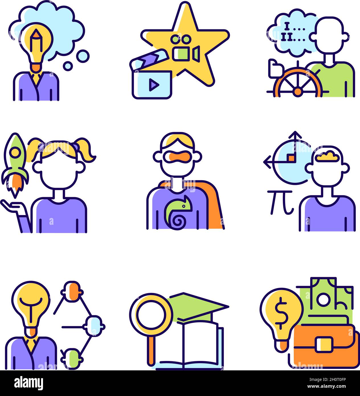 Career vocation Stock Vector Images - Alamy