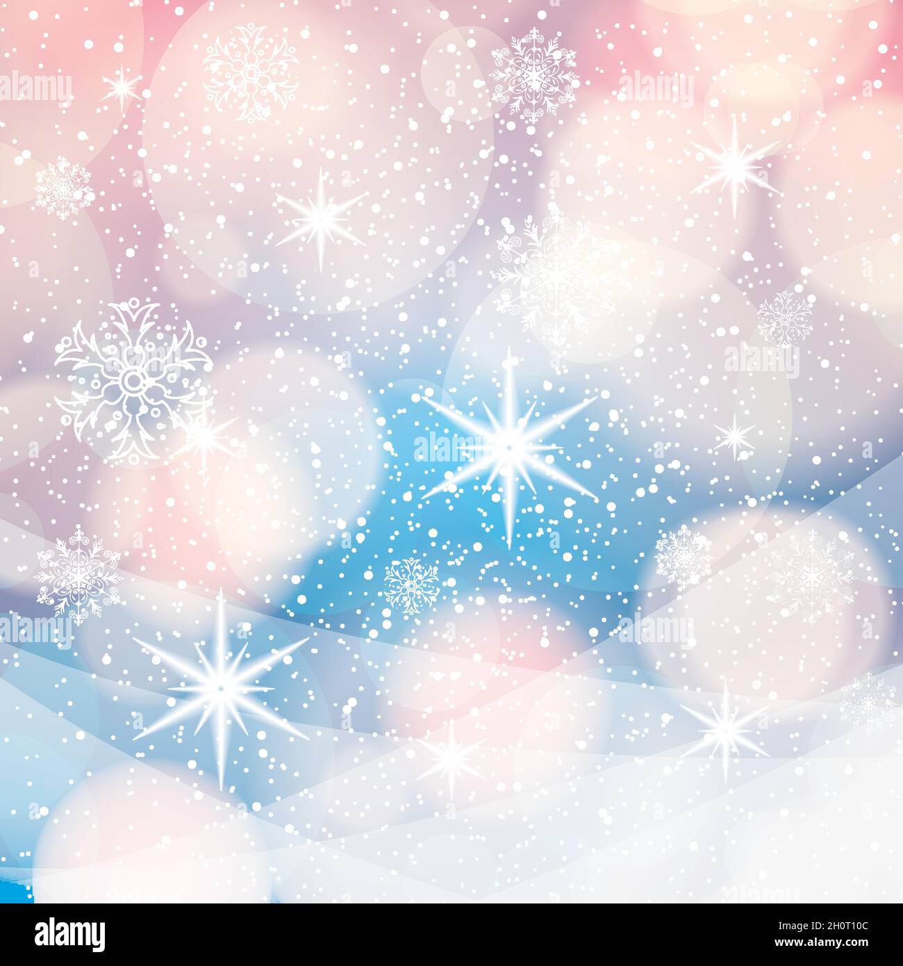 Vector snowflakes hi-res stock photography and images - Alamy