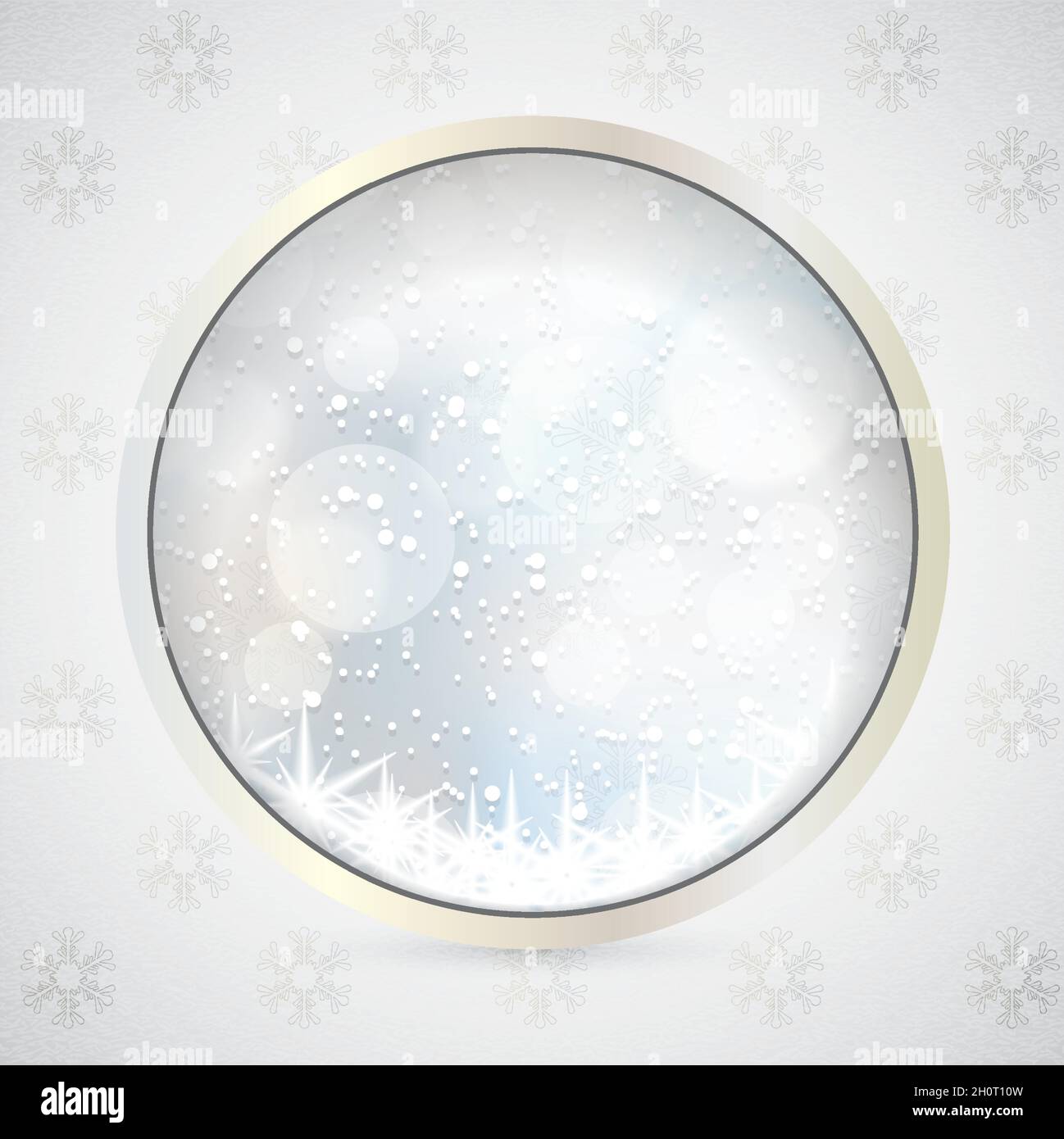 Vector snowflakes hi-res stock photography and images - Alamy