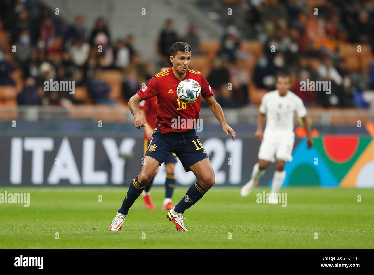 Milan, Italy. 10th Oct, 2021. Rodri (ESP) Football/Soccer : UEFA ...
