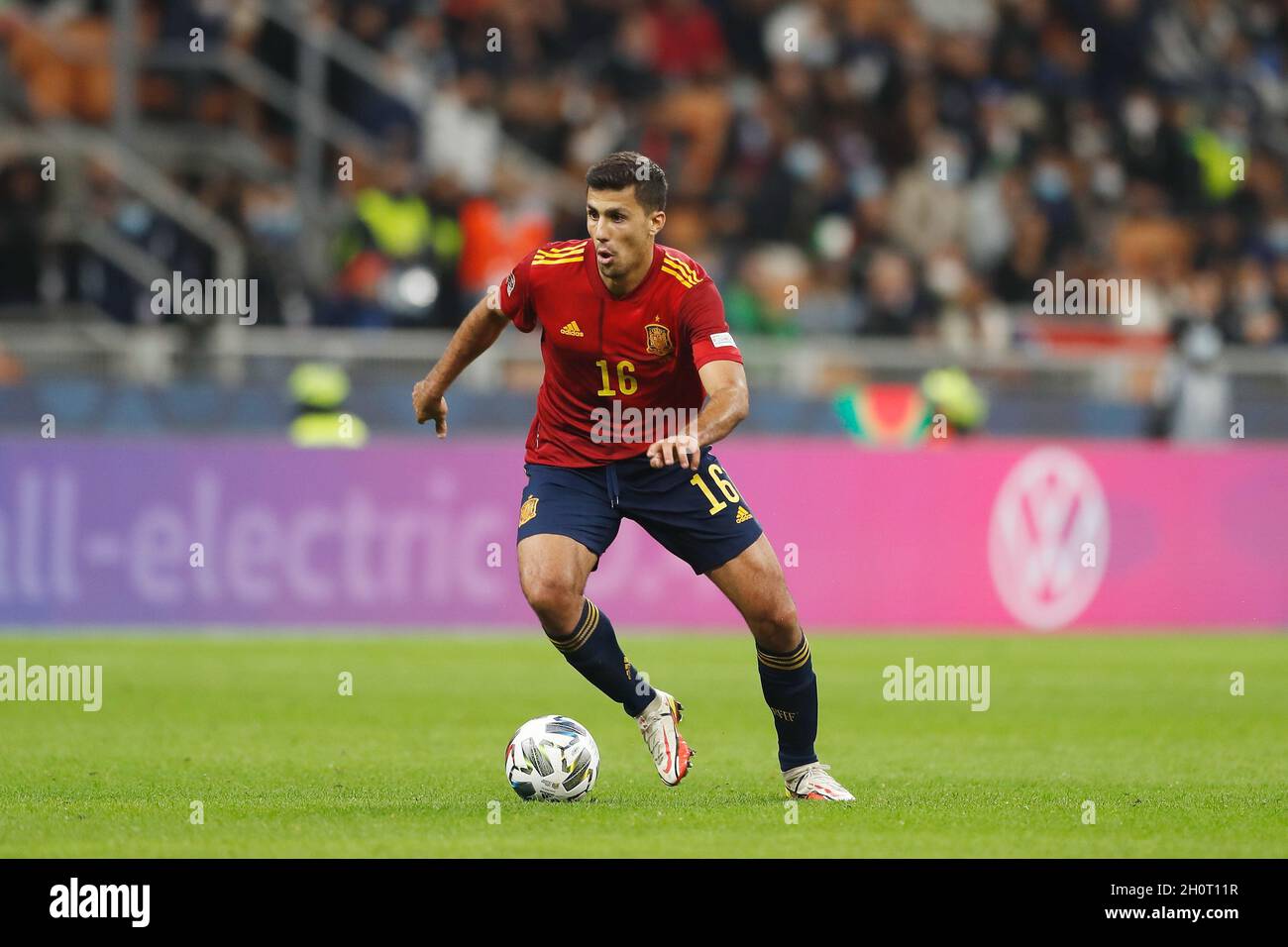 Milan, Italy. 10th Oct, 2021. Rodri (ESP) Football/Soccer : UEFA ...