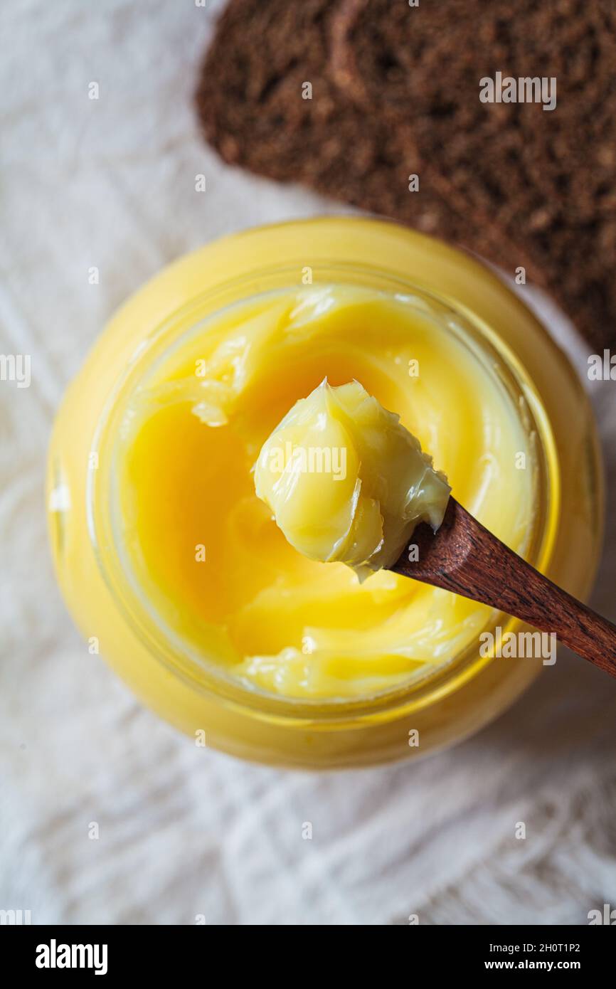 Ghee butter hi-res stock photography and images - Alamy