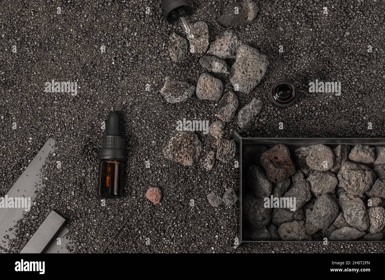 Essential oil for aromatherapy and mineral diffuser with volcanic ...