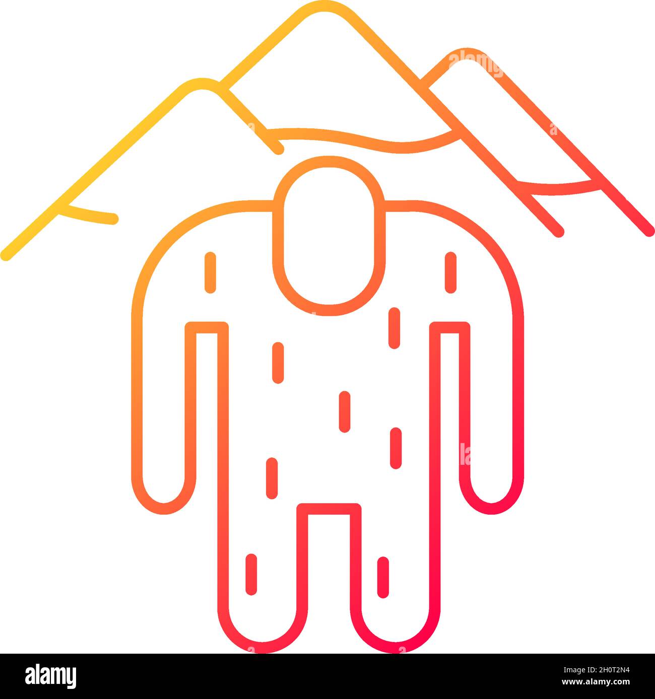 Yeti gradient linear vector icon Stock Vector Image & Art - Alamy Yeti gradient linear vector icon Stock Vector Image & Art - Alamy