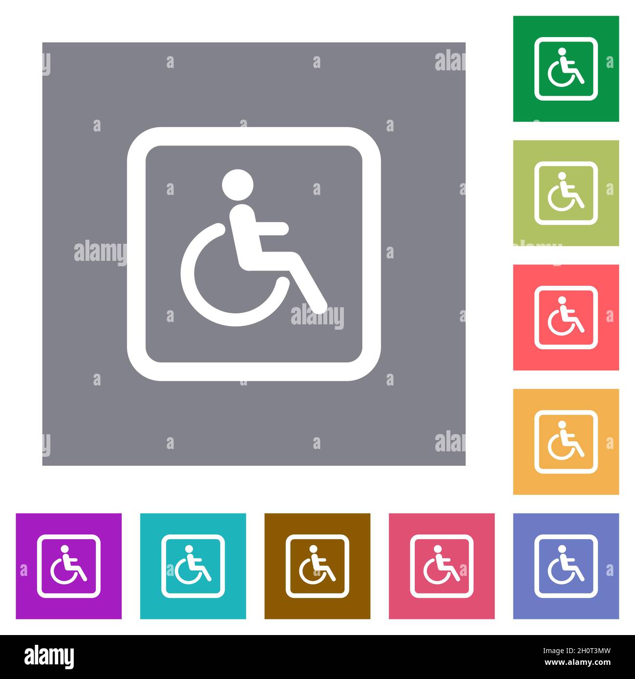 Handicappedparking Stock Vector Images - Alamy
