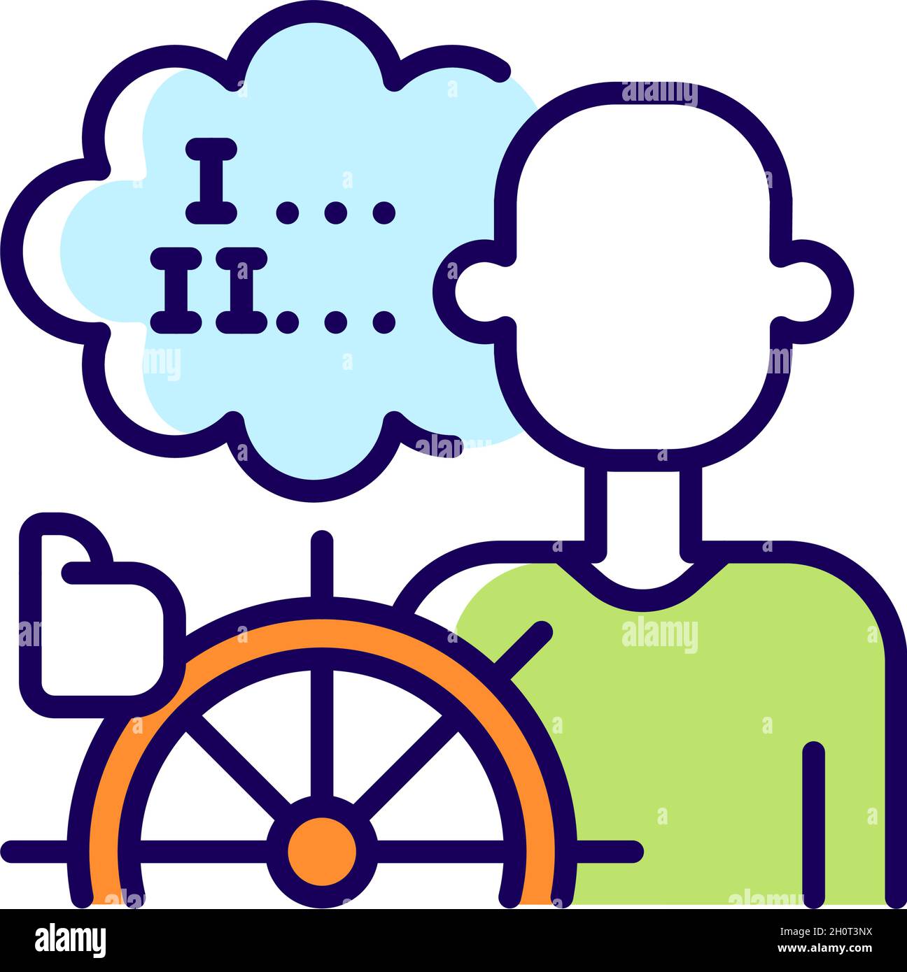 Self management RGB color icon Stock Vector Image & Art - Alamy