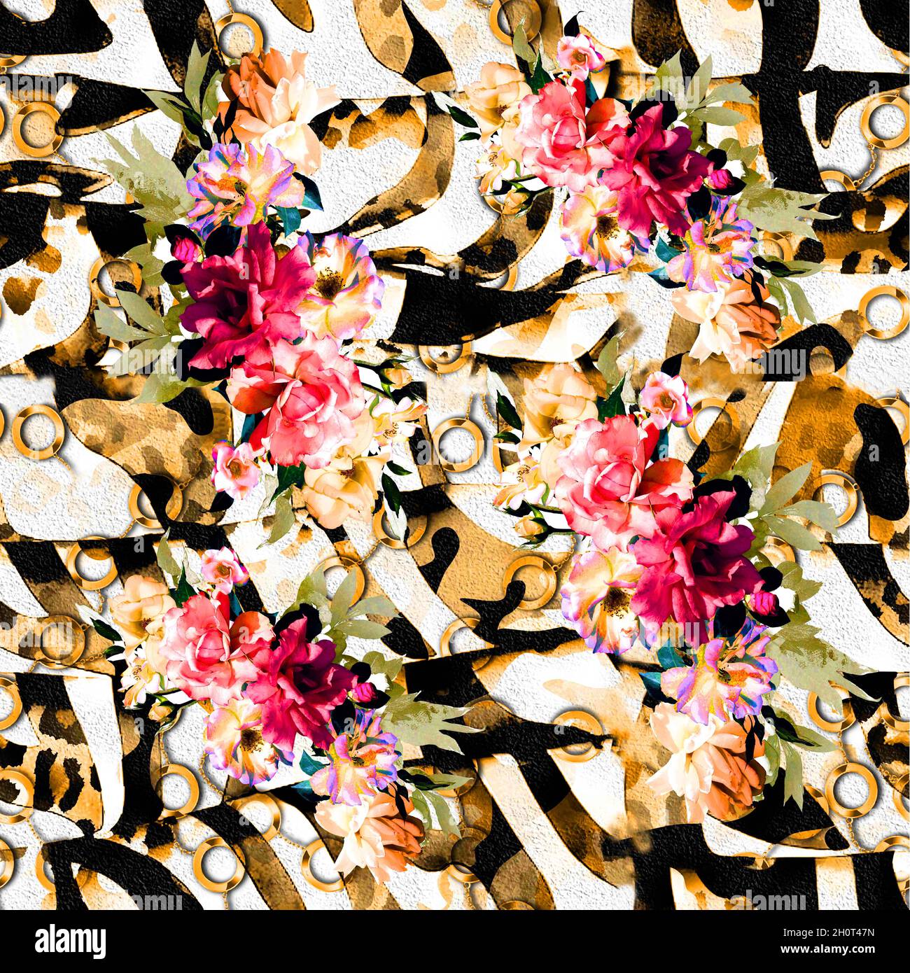 Fashion Inspirations and Collage Pattern Works Stock Photo - Alamy