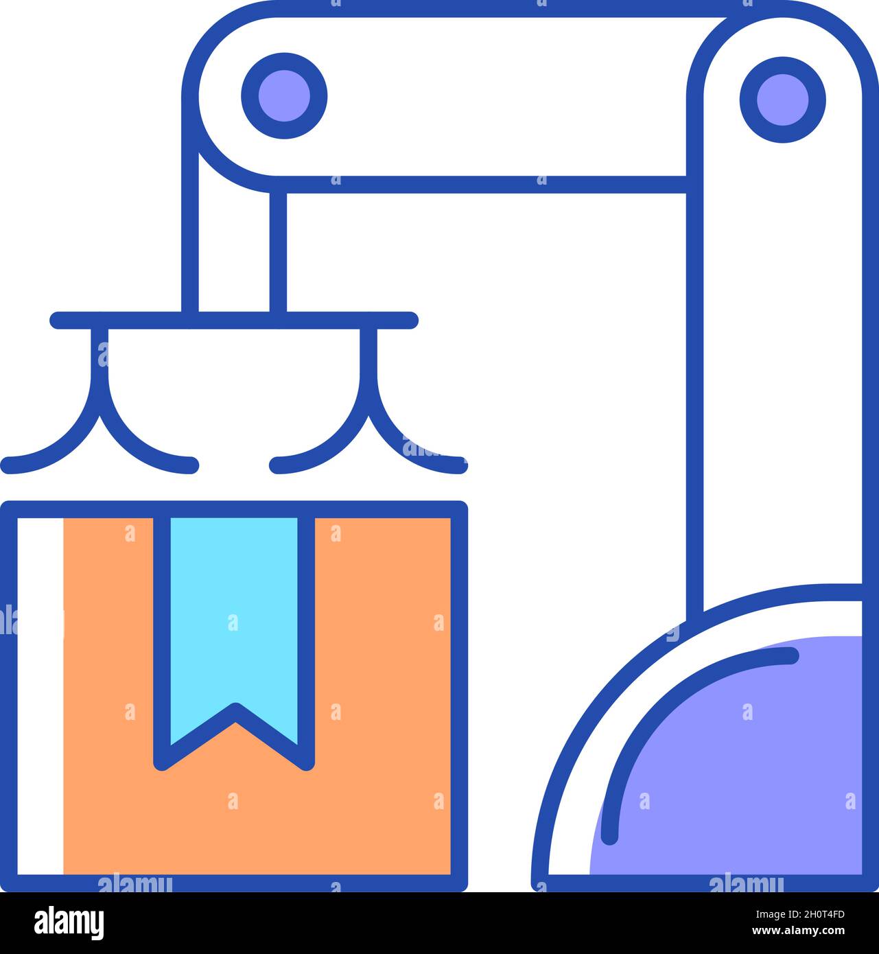 Unpacking process Stock Vector Images - Alamy