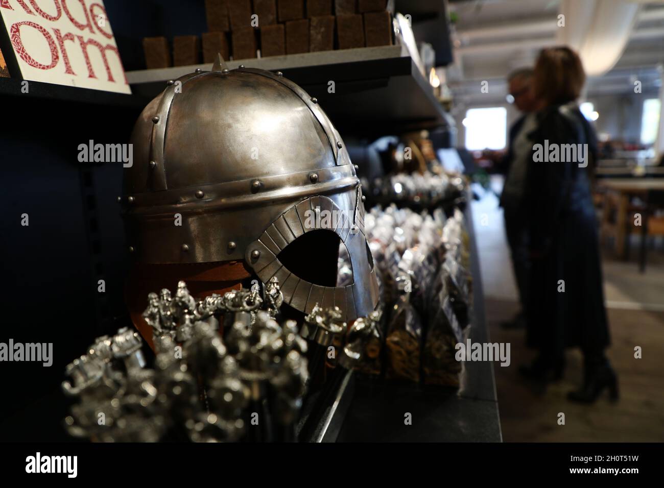 The Viking museum at Djurgården in Stockholm, Sweden, during Sunday ...