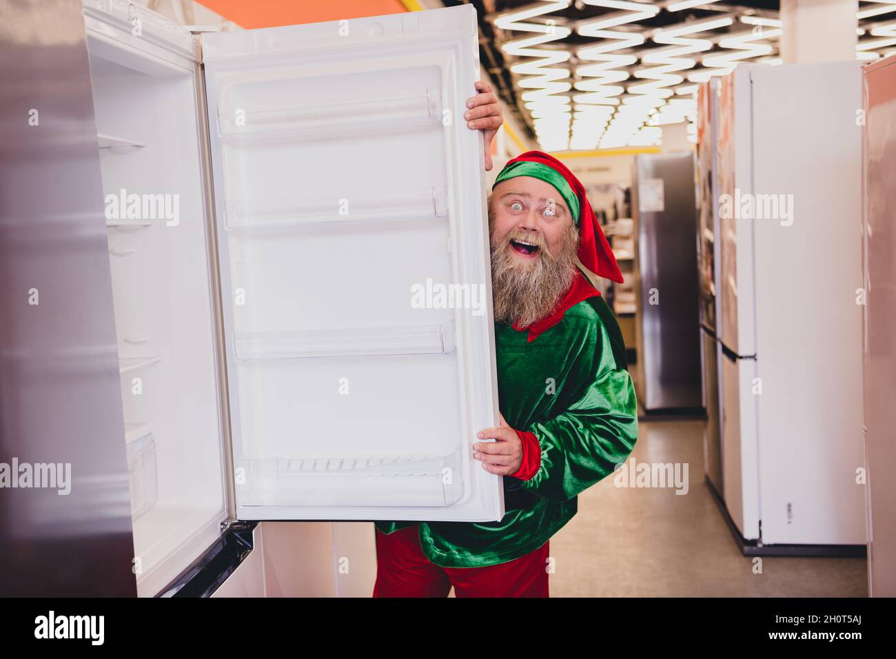 Elf christmas mall hi-res stock photography and images - Alamy