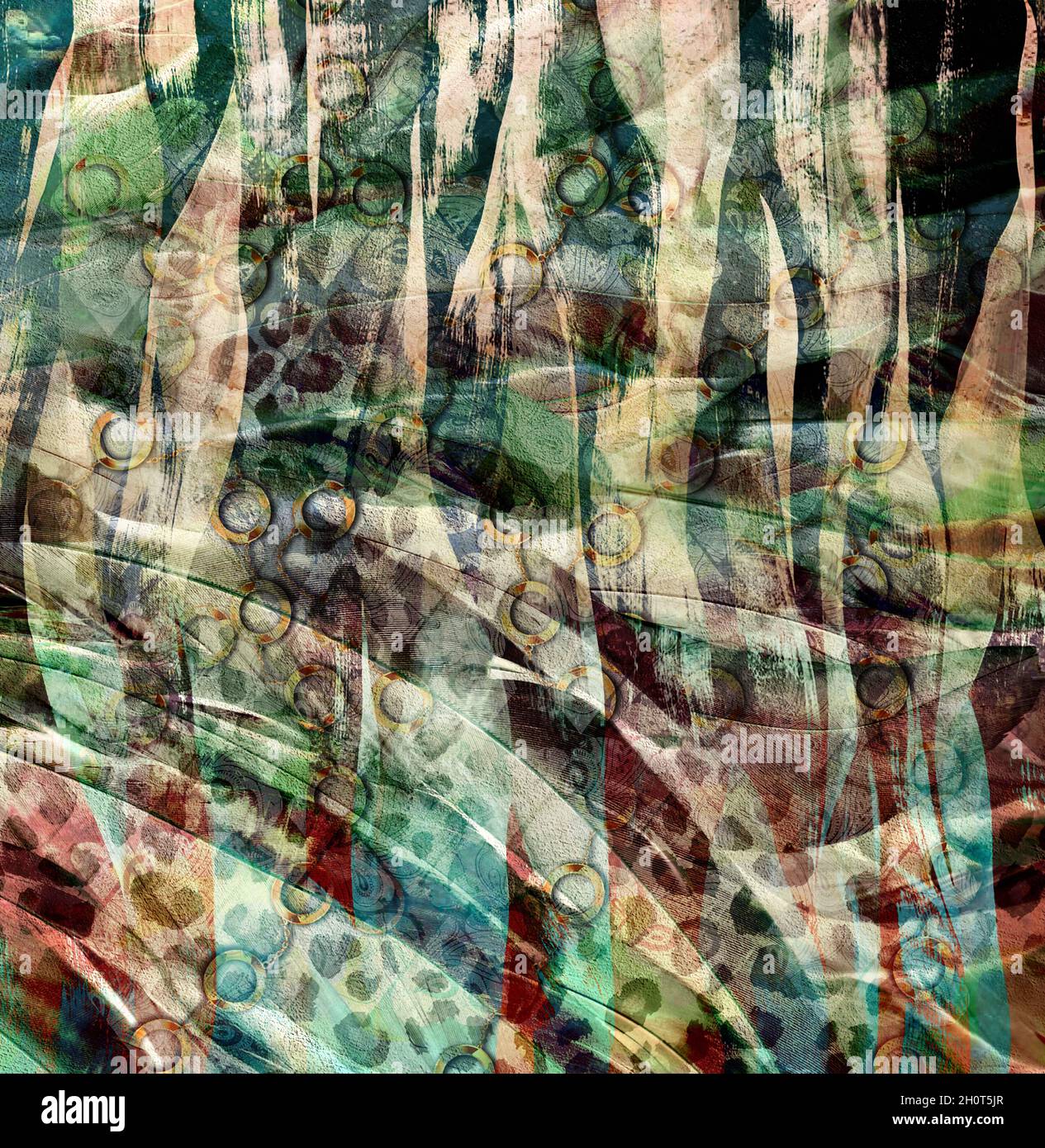 Fashion Inspirations and Collage Pattern Works Stock Photo - Alamy