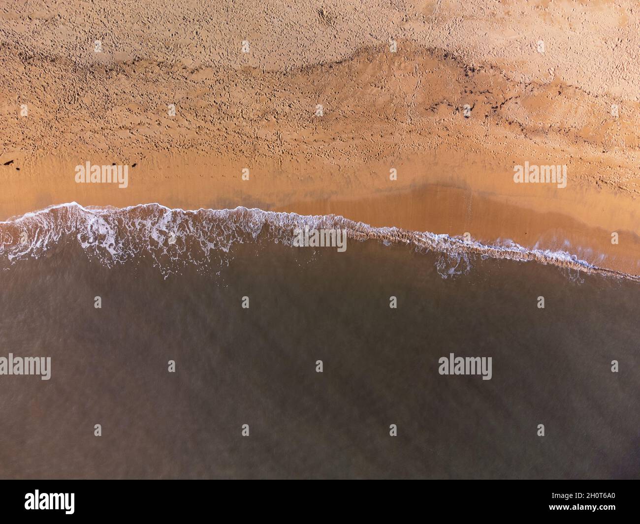 Aerial view beach spain waves hi-res stock photography and images - Alamy