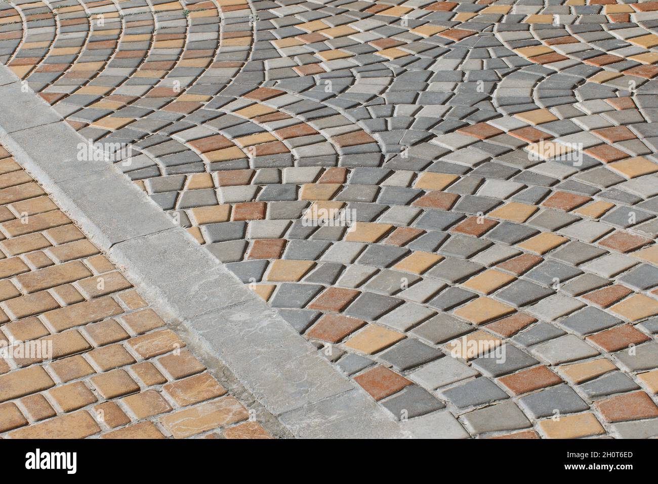 Color Urban Pattern Floor Tile Mosaic Street Surface Texture Background ...