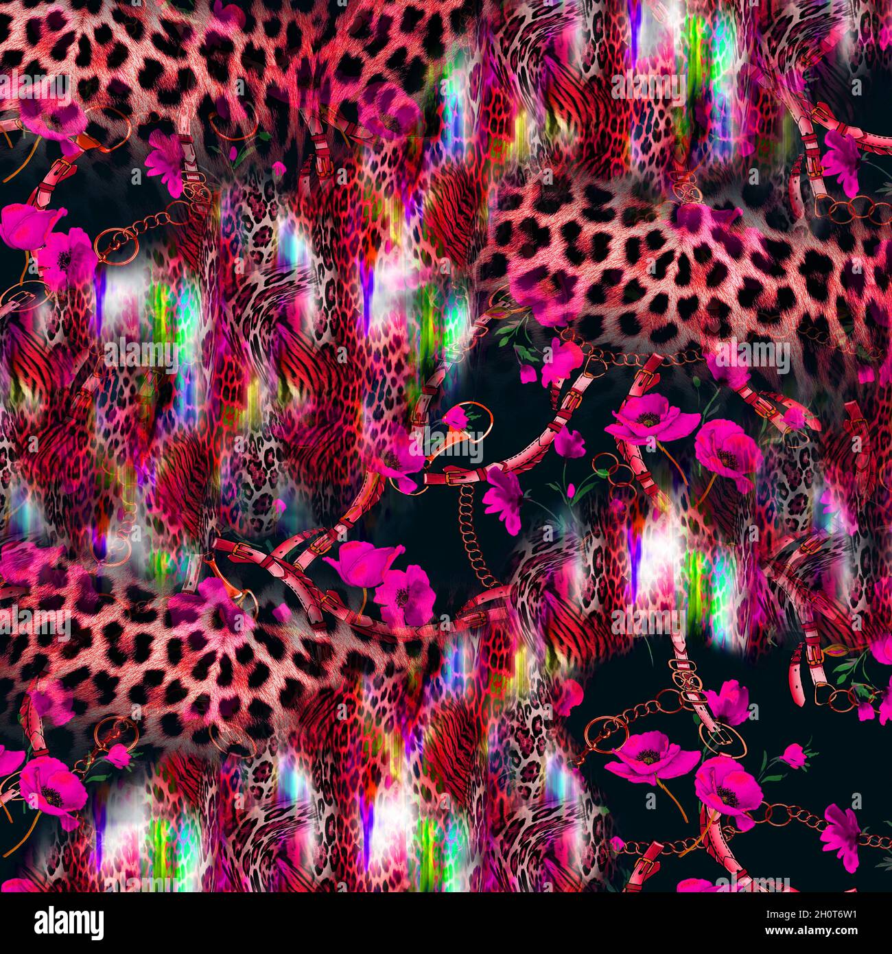 Fashion Inspirations and Collage Pattern Works Stock Photo - Alamy