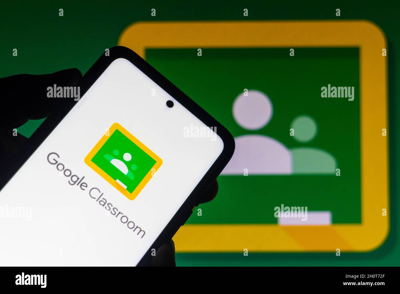 Google classroom logo hi-res stock photography and images - Alamy