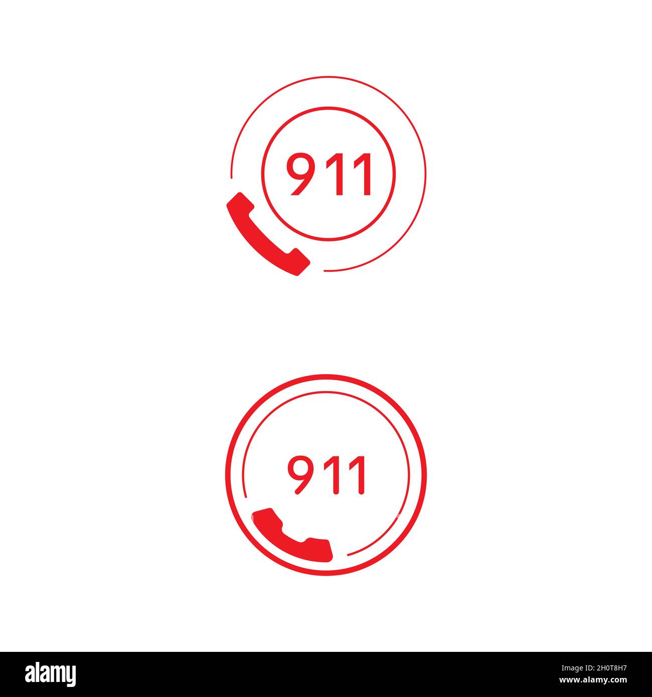 911 emergency logo hi-res stock photography and images - Alamy