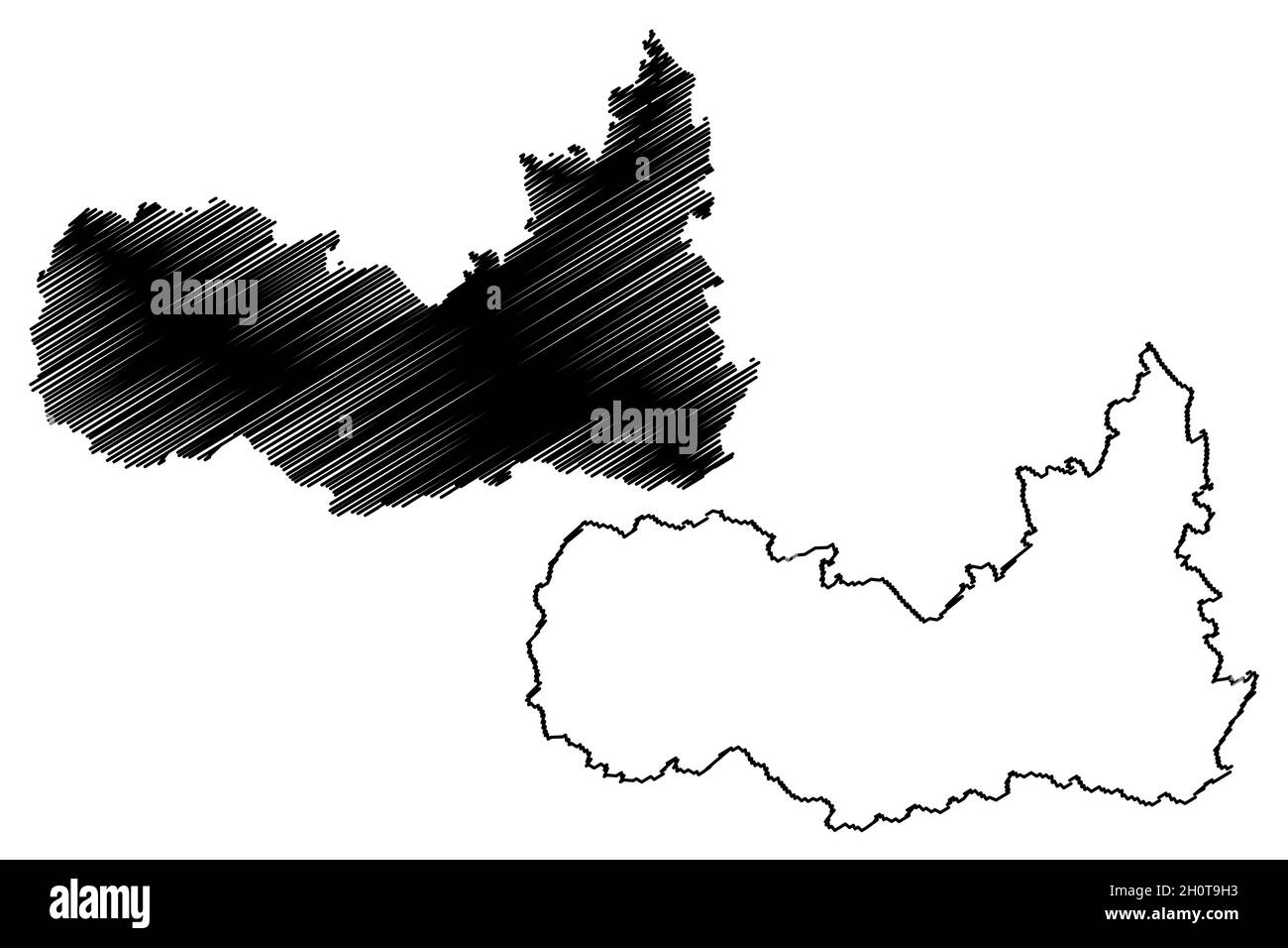 Kulgam district (Jammu and Kashmir union territory, Republic of India ...