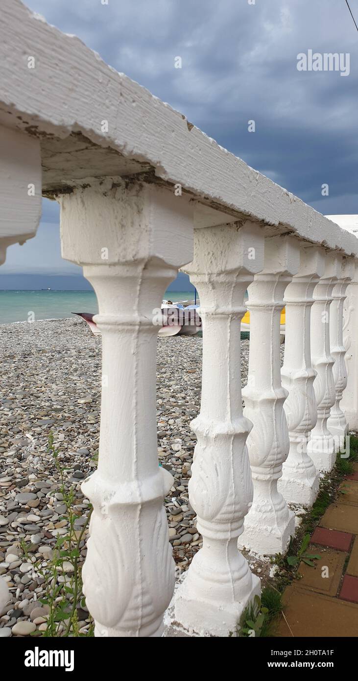 Shepsi embankment. Tuapse district Stock Photo - Alamy