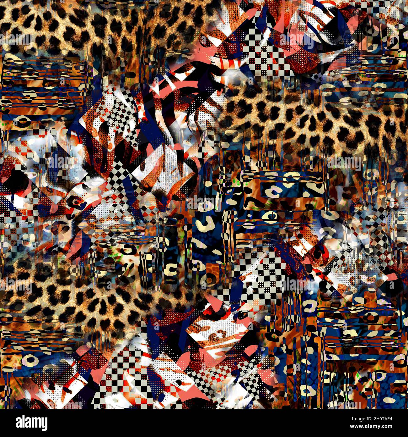 Fashion Inspirations and Collage Pattern Works Stock Photo - Alamy