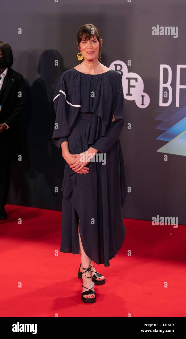 LONDON, ENGLAND - OCTOBER 13: Clio Barnard attends the World Premiere ...