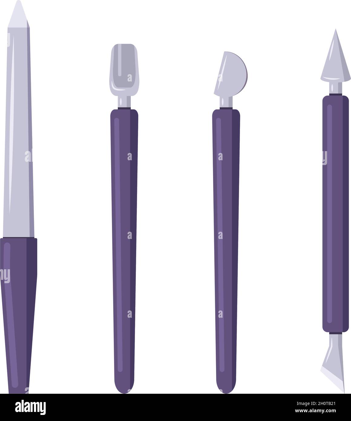 Manicure blade Stock Vector Images - Alamy