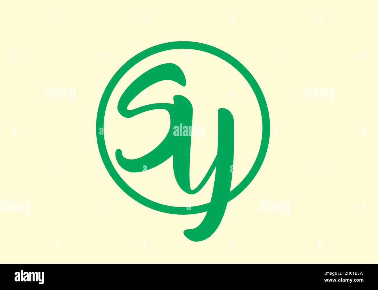 Letter sy Stock Vector Images - Alamy