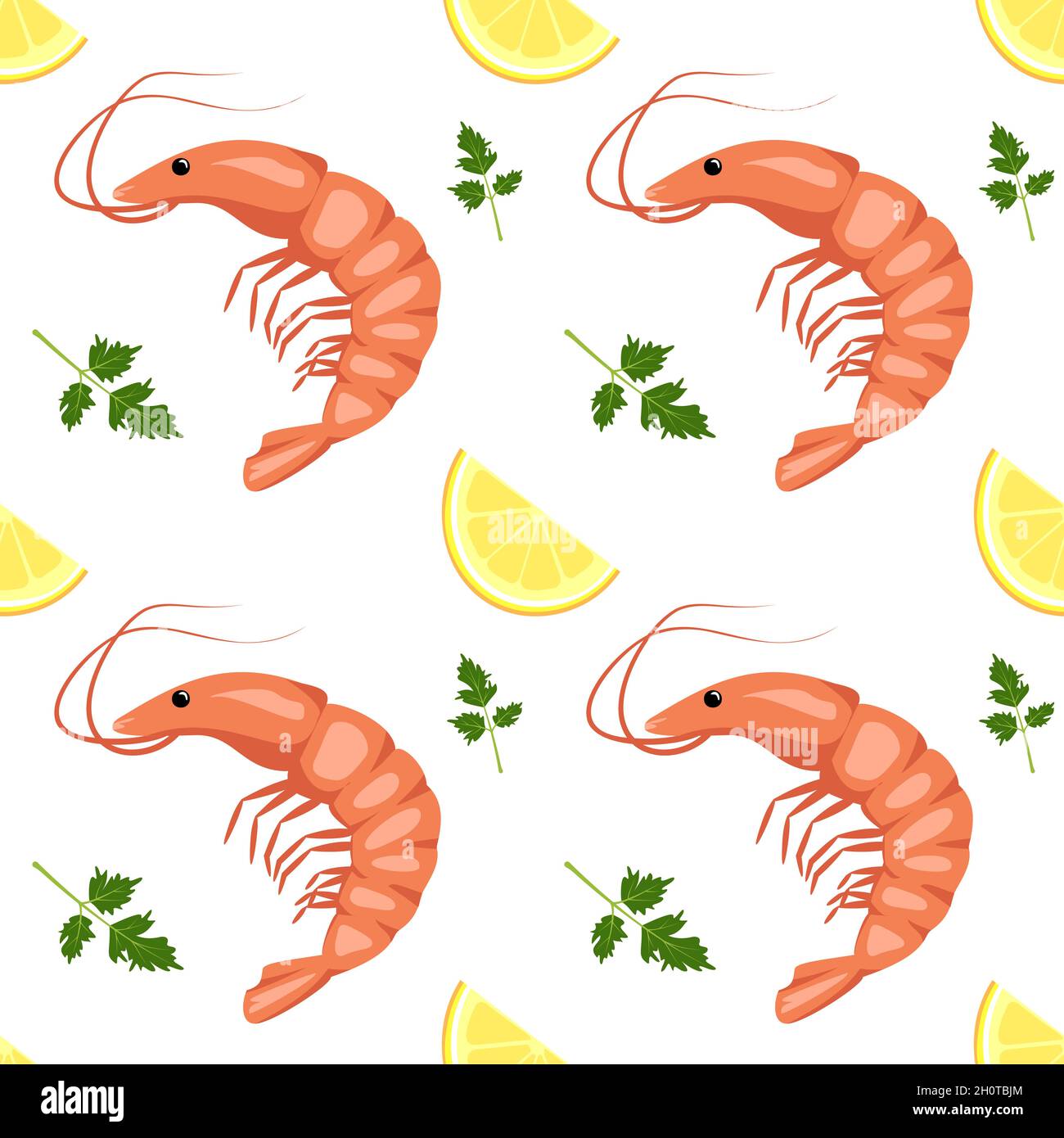 A illustration of prawns hi-res stock photography and images - Alamy