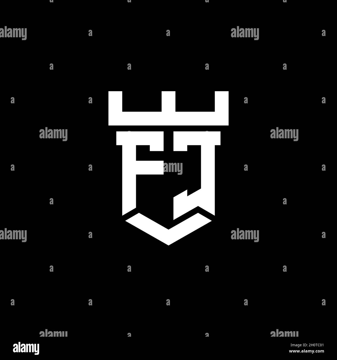 Fc initial Stock Vector Images - Alamy