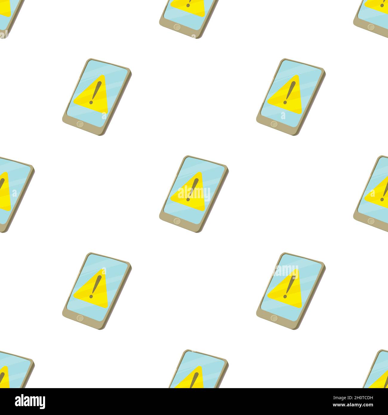 Exclamation on screen pattern seamless background texture repeat ...