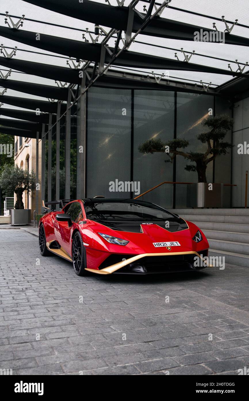 Black And Gold Lamborghini