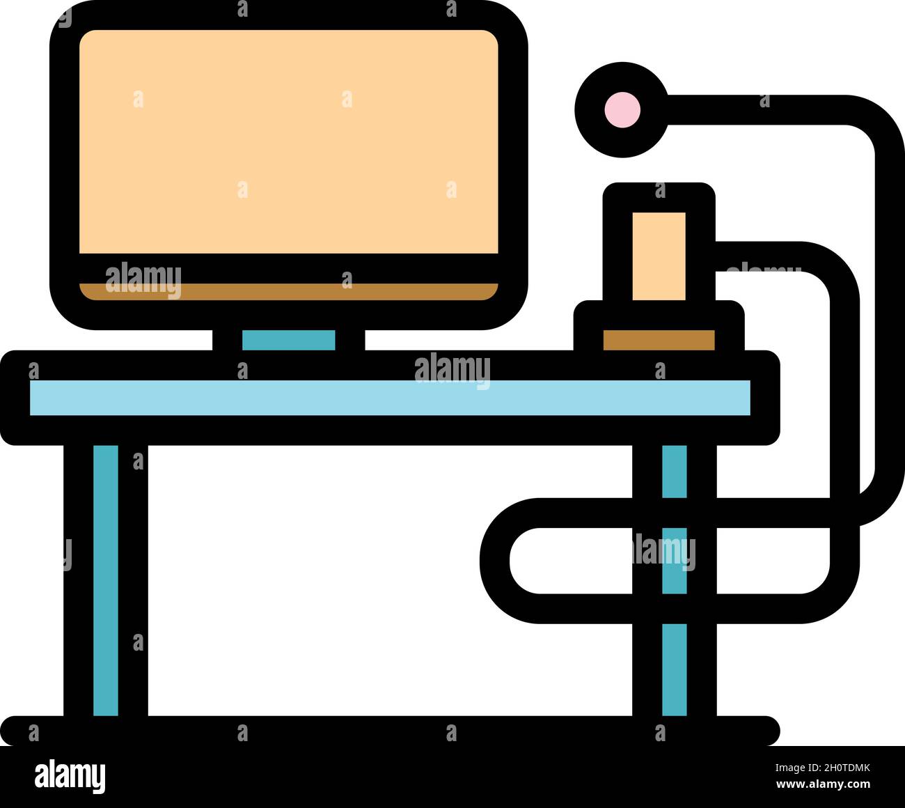 Endoscope icon vector vectors hi-res stock photography and images - Alamy