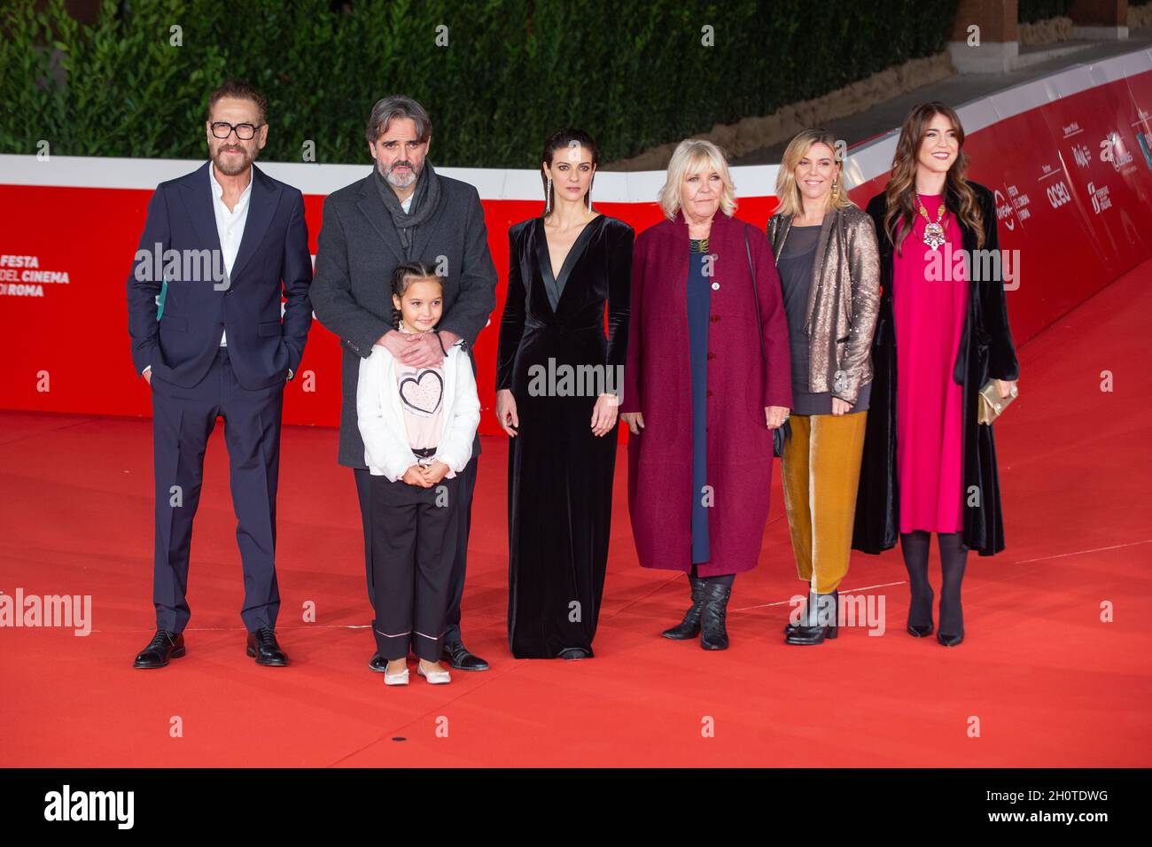 Rome, Italy. 13th Oct, 2021. Marco Giallini, Edoardo Falcone, Alice ...