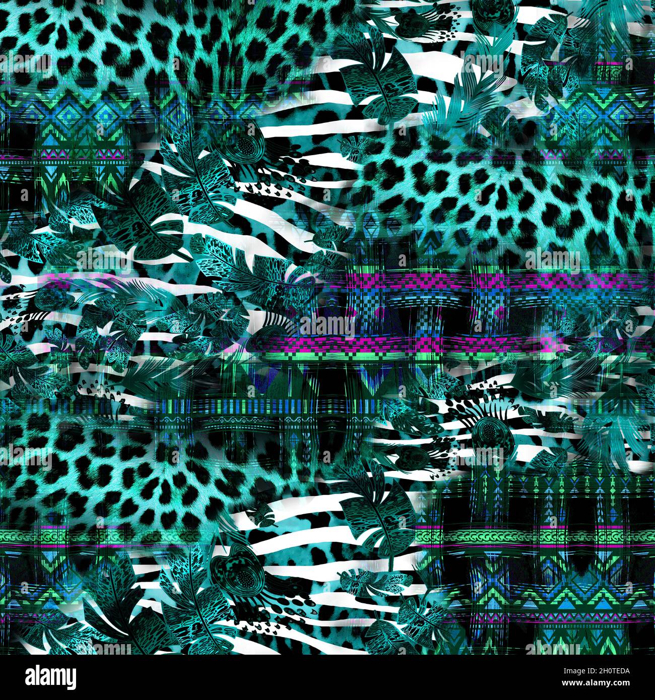 Fashion Inspirations and Collage Pattern Works Stock Photo - Alamy