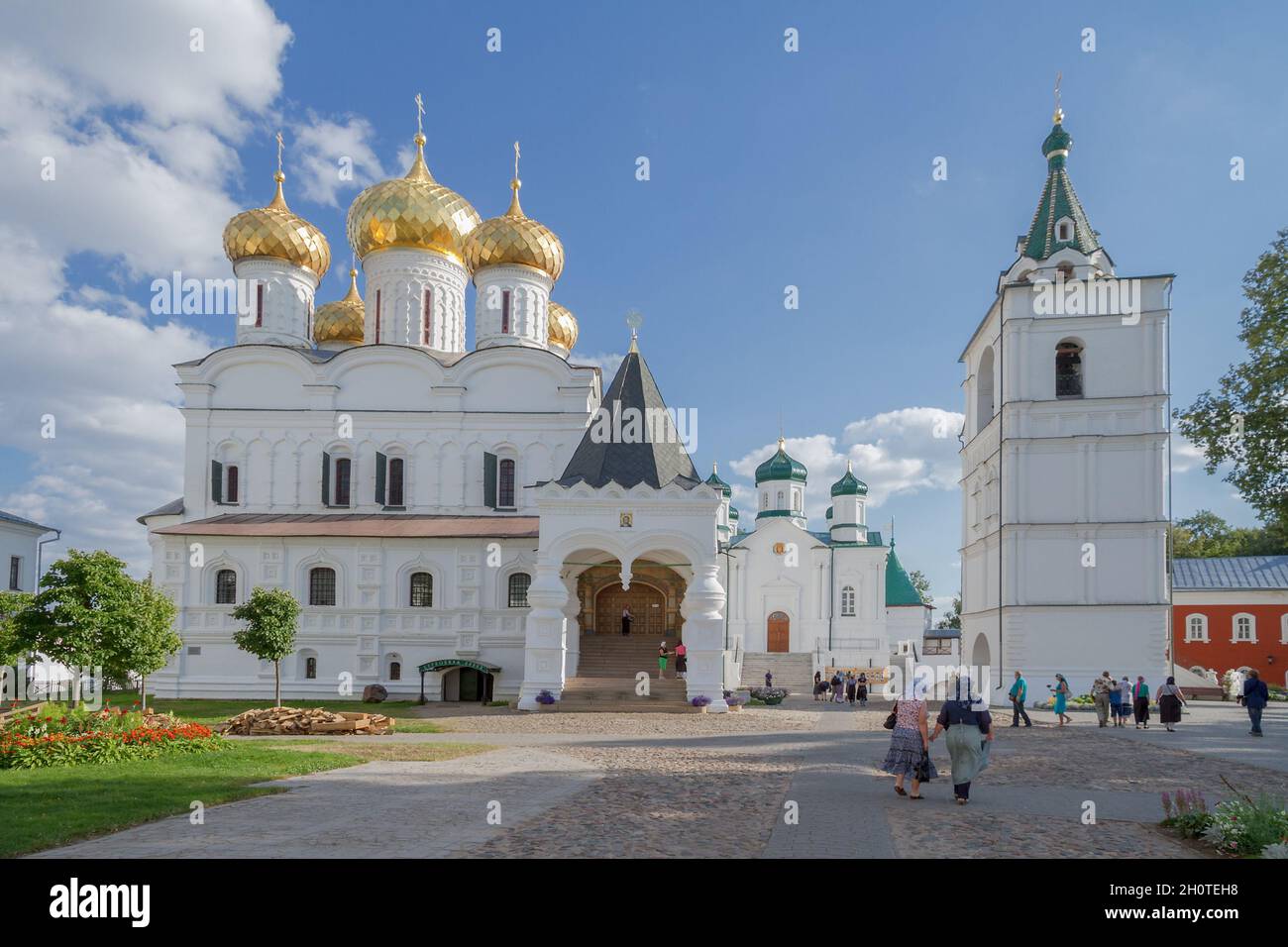 Russia. Kostroma. Holy Trinity Ipatiev Monastery. Trinity Cathedral ...