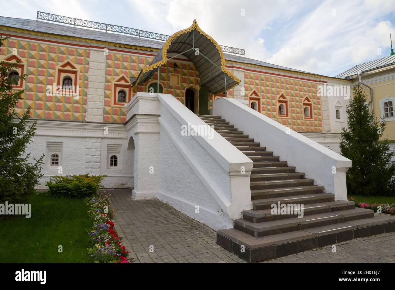 Russia. Kostroma. Holy Trinity Ipatiev Monastery. The chambers of the ...