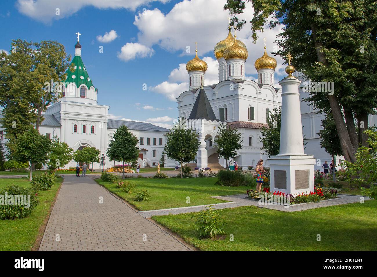 Russia. Kostroma. Holy Trinity Ipatiev Monastery Stock Photo - Alamy