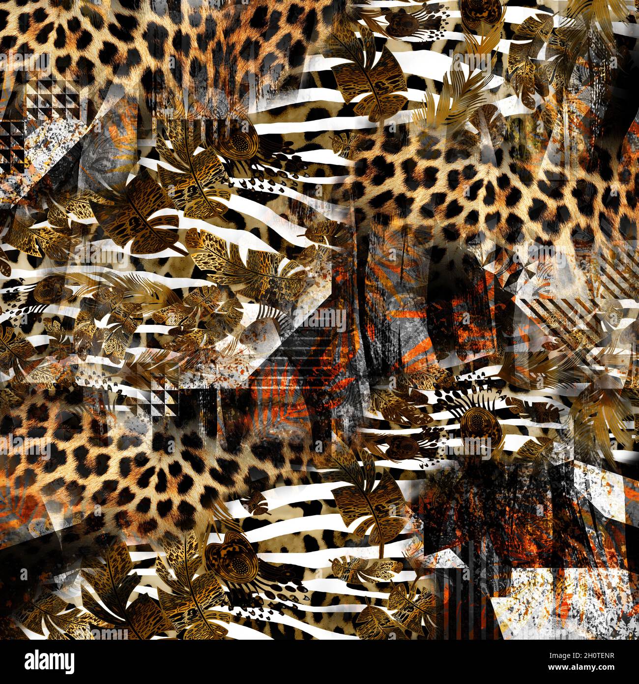 Fashion Inspirations and Collage Pattern Works Stock Photo - Alamy