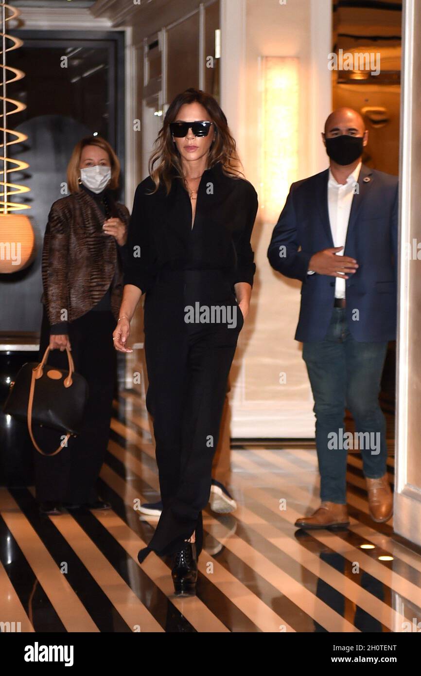 New York, NY, USA. 13th Oct, 2021. Victoria Beckham out and about for ...