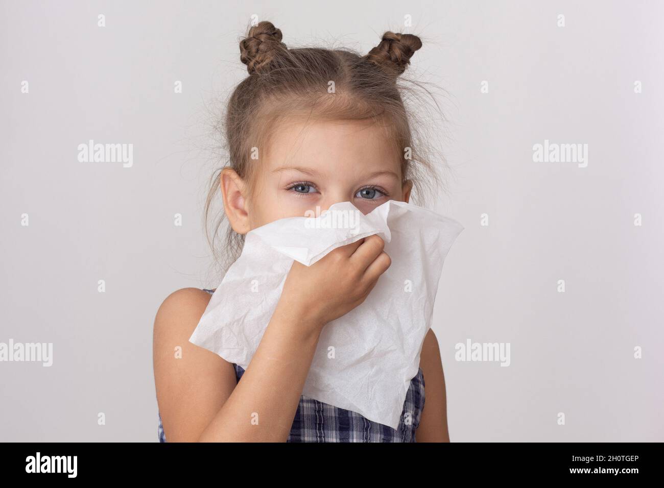 Wiping Nose With Hand