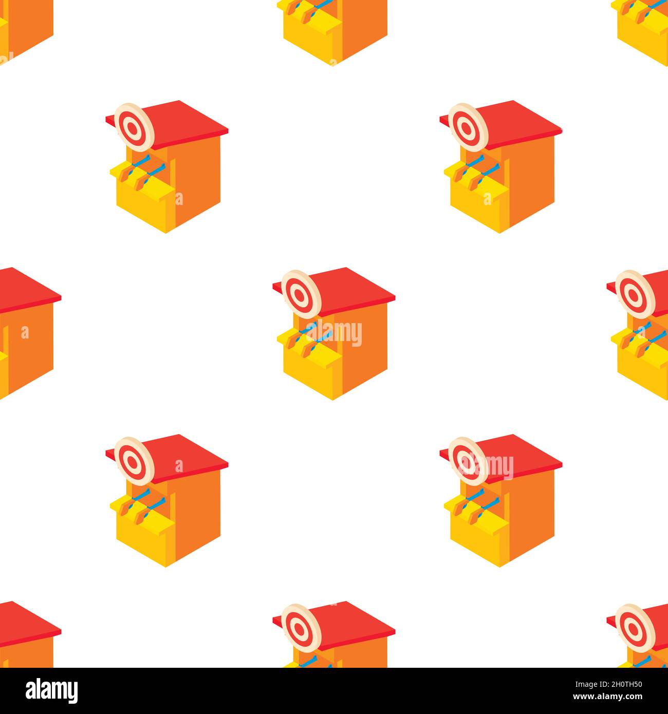 Shooting gallery pattern seamless background texture repeat wallpaper ...